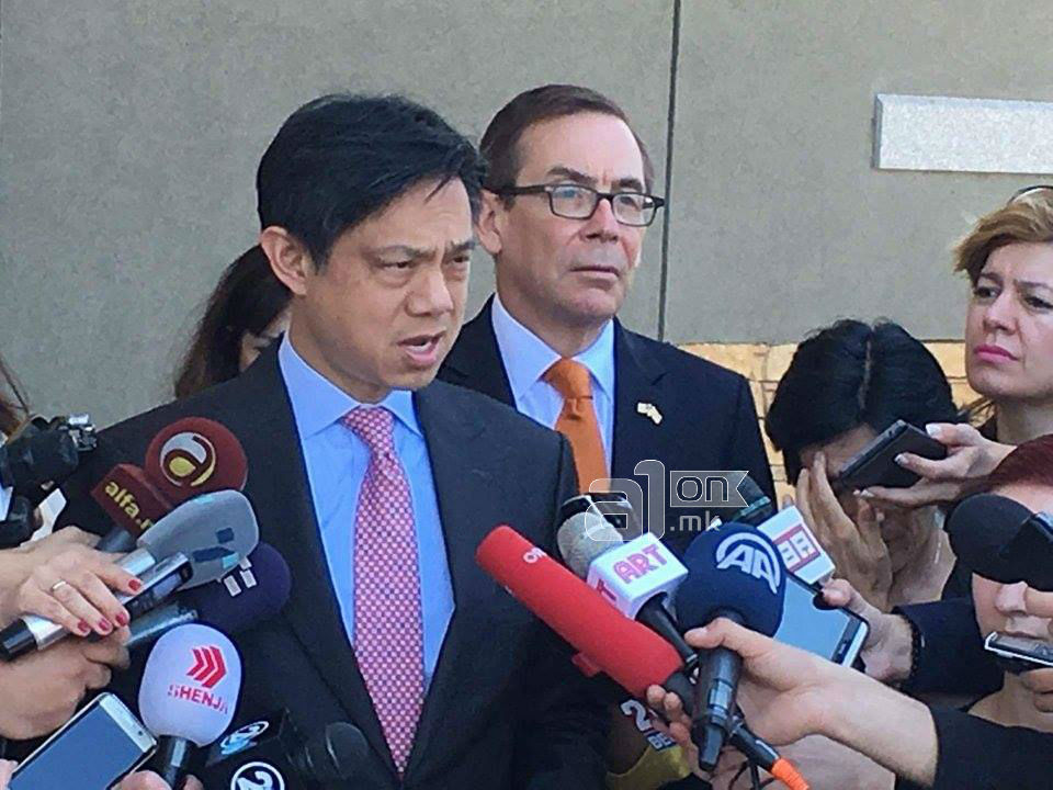 Хојт Ји на 1. мај во Скопје