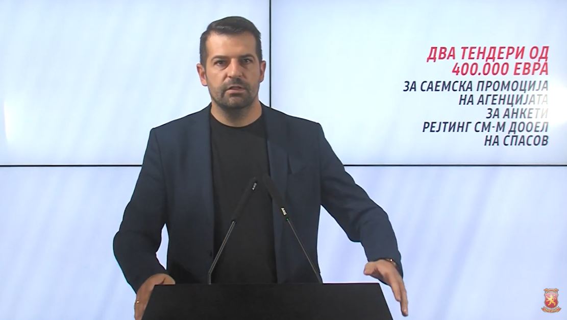 Томовски Ковачевски во ек на криза дава 400 000 евра за 4 дневна