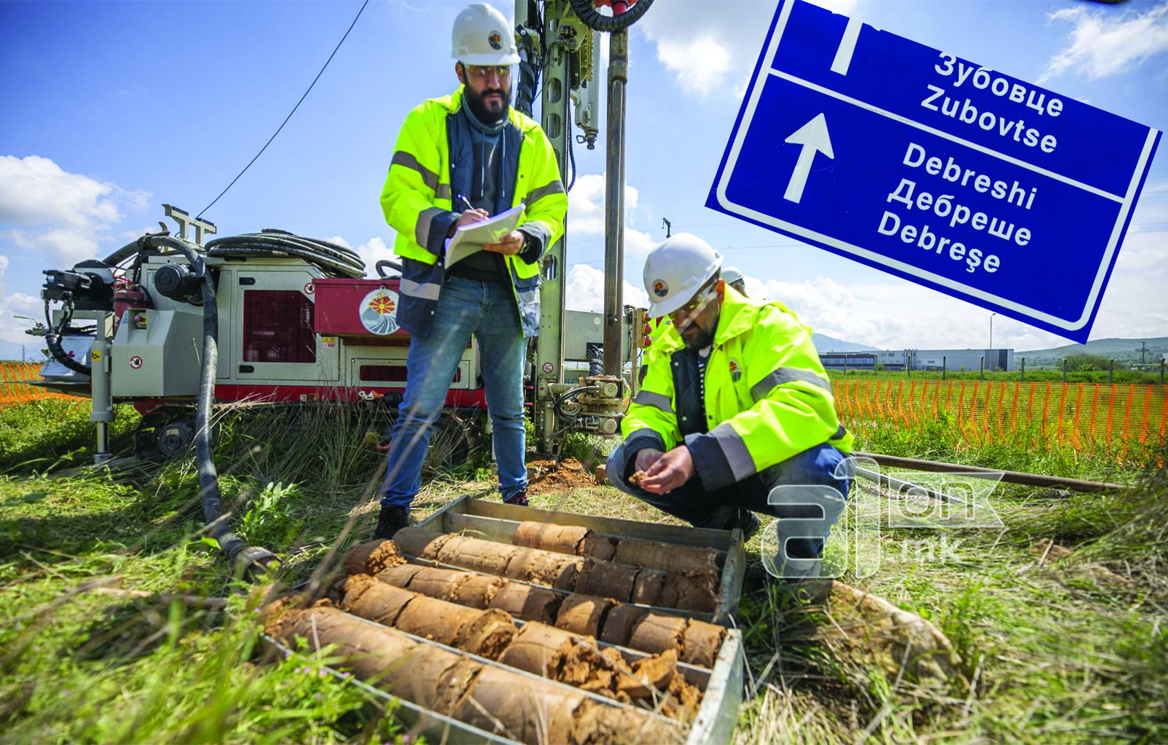 Шест месеци по првиот „свечен старт“ на изградбата, „Бехтел и Енка ...