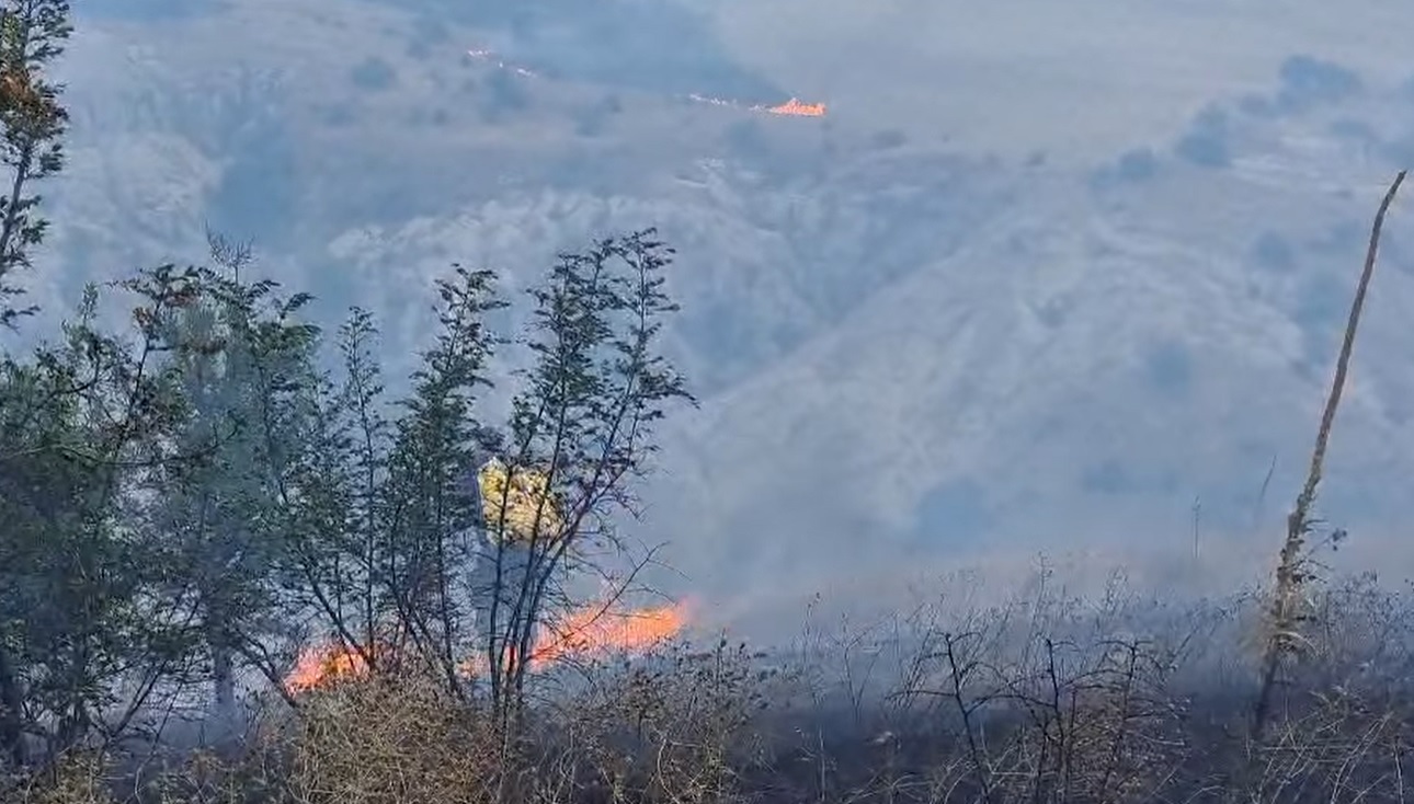 ВИДЕО: Пожарот кај Бељаковце се разгорува, гори и кај Ваксинце