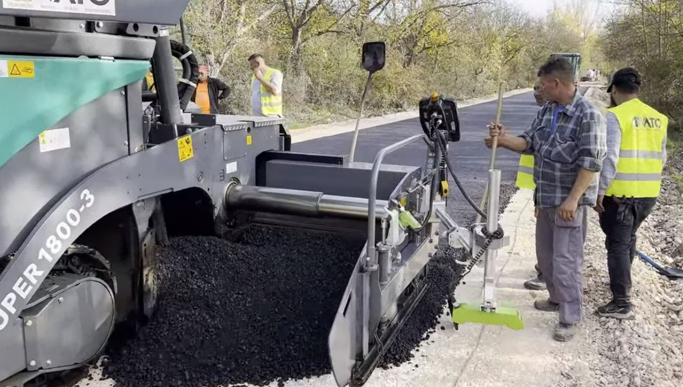 (ВИДЕО) Новиот пат кон велешко езеро има променлива ширина, но во ...