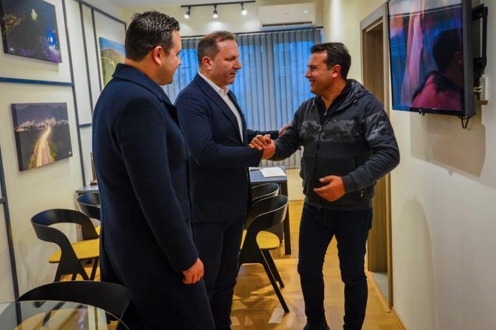 Спасовски го посети Заев во неговата Фондација