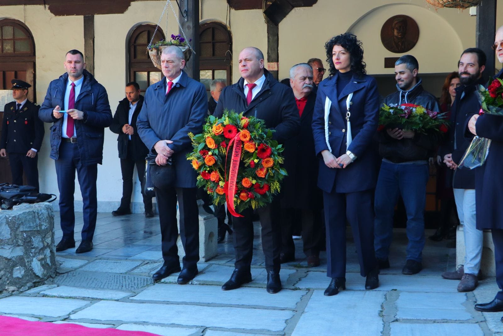 Делегација од Движење ЗНАМ предводена од Максим Димитриевски положи