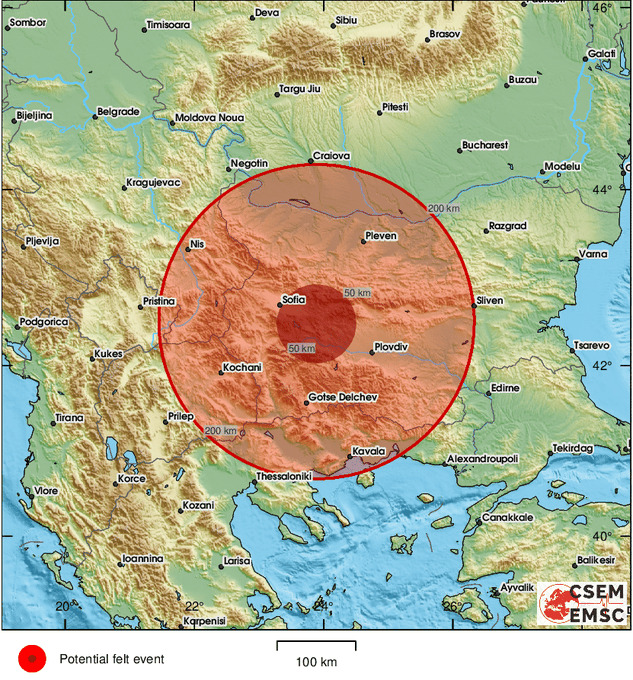 Нов земјотрес ја стресе Бугарија