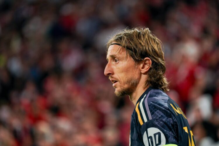 Munich, Germany, April 30th 2024: Luka Modric (10 Real Madrid) looks on ...