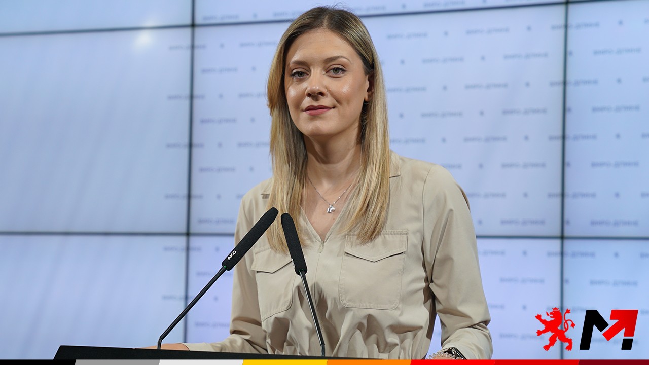 ВИДЕО Митева Додека ВМРО ДПМНЕ гради консензус за развој на Македонија СДС води сметка за